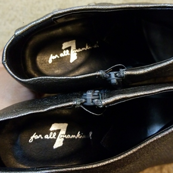 7 For All Mankind | Shoes | 7 For All Mankind Booties Sizes 85 | Poshmark